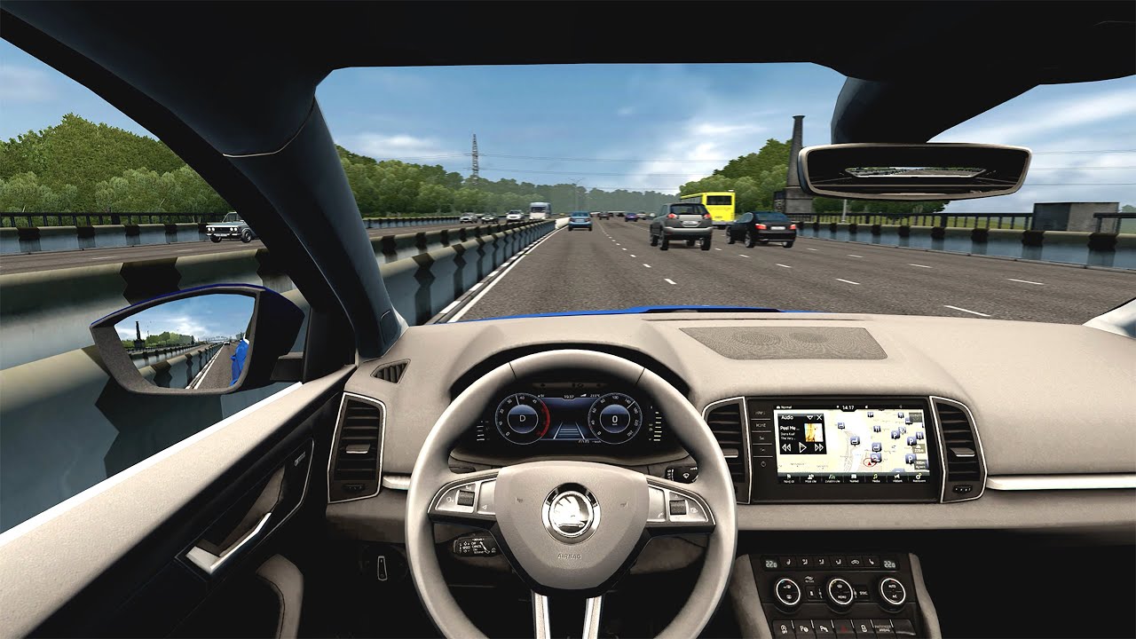 City Car Driving - Skoda Karoq 2018 - Normal Drivng - YouTube