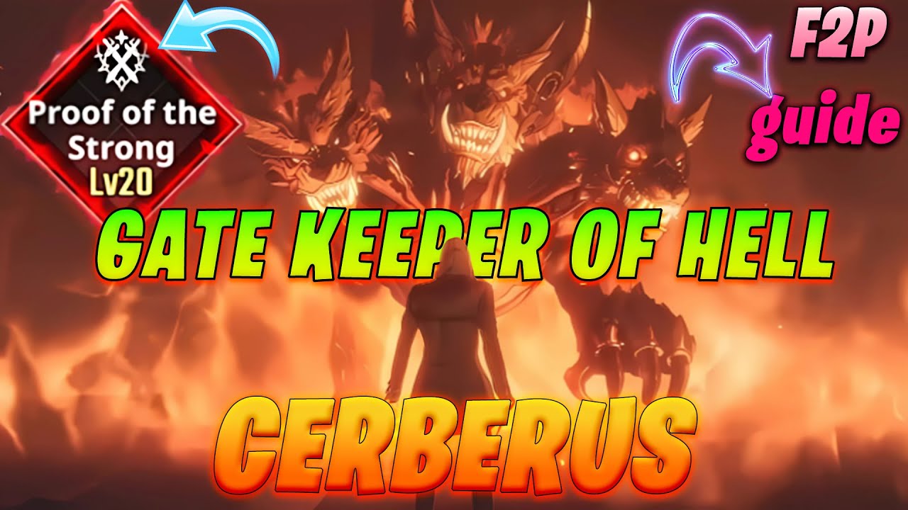 F2P PROOF OF STRONG LEVEL 20 CERBERUS GUIDE | SOLO LEVELING ARISE # ...