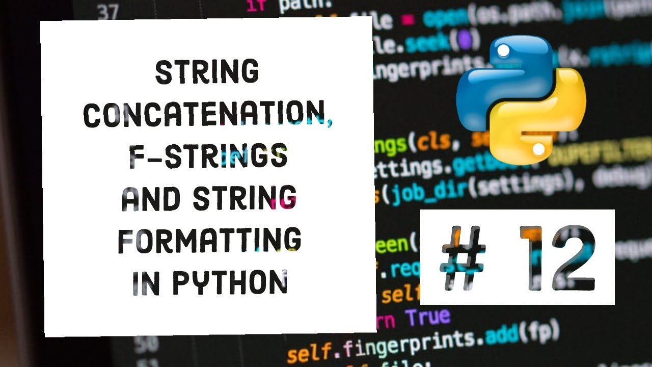 String Concatenation And String Formatting In Python Python For 3349