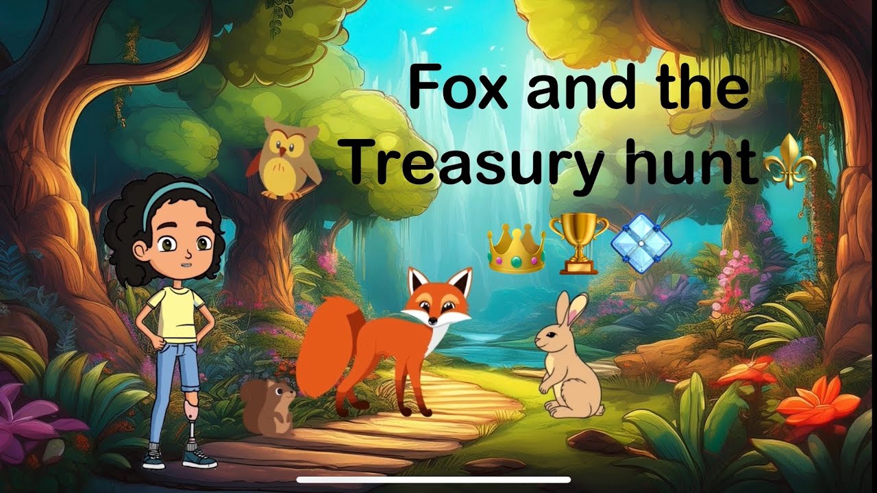 Fox and the treasury hunt | STORY | kids story - YouTube