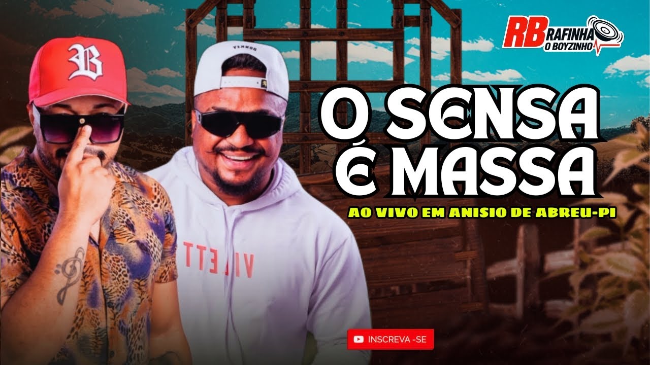 O SENSA É MASSA (AO VIVO EM ANISIO DE ABREU-PI) - NOVEMBRO 2025 - YouTube