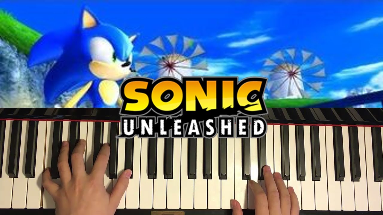 Sonic Unleashed - Apotos Windmill Isle Day Music (Piano Tutorial Lesson ...