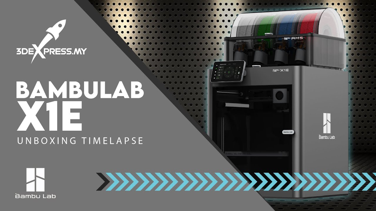 Bambu Lab X1E [Unboxing] For professionals and engineering applications ...