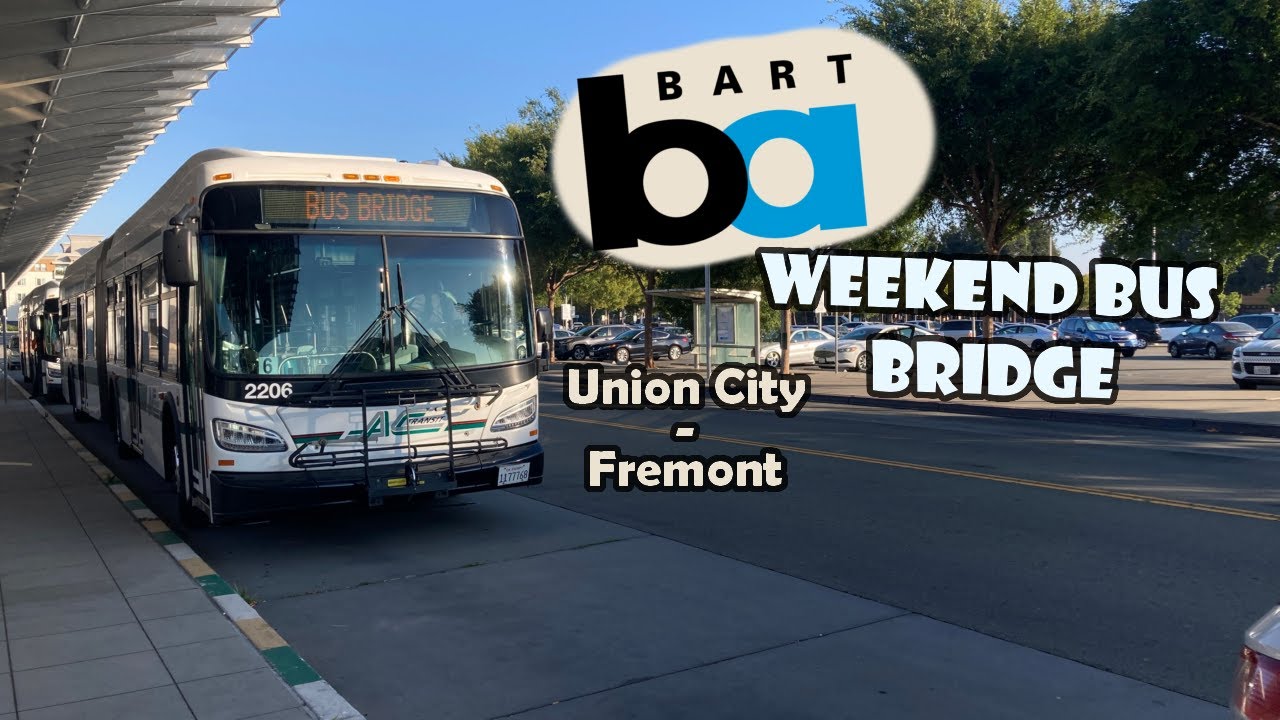 BART Bus Bridge Ride - YouTube