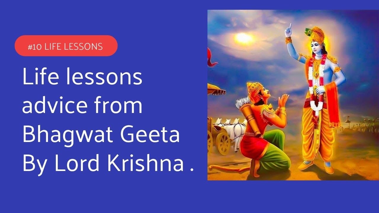 10 Life lessons From Bhagwat Geeta By Lord Krishna || Motivational ...