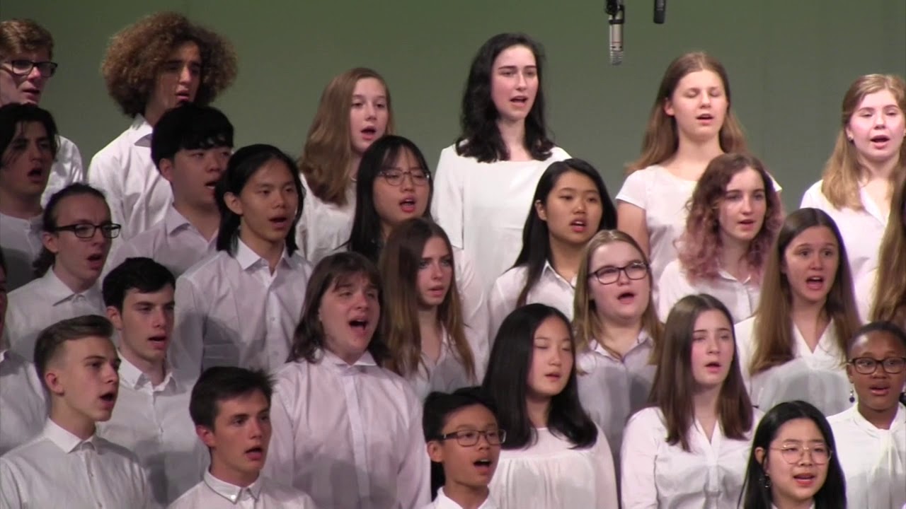Chindia (Pascanu) SATB - High School CEESA Choir 2019 - YouTube