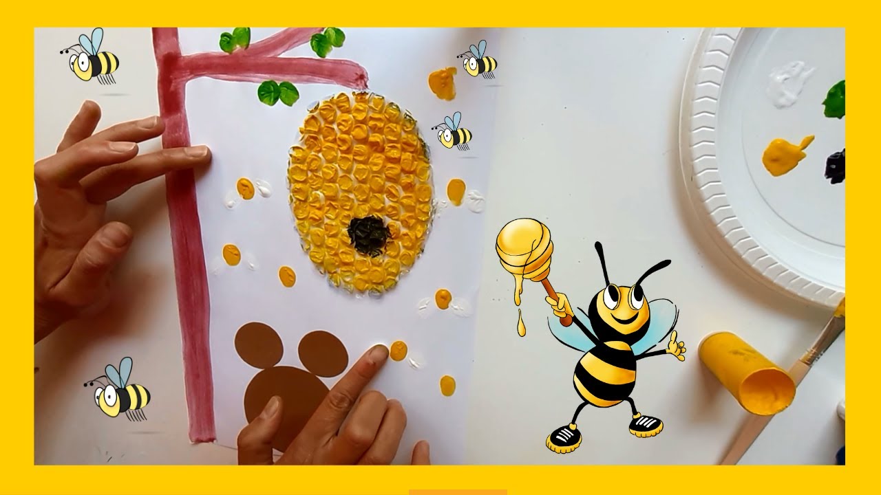 In lumea insectelor | Activitate practica gradinita | "Stupul de albine ...