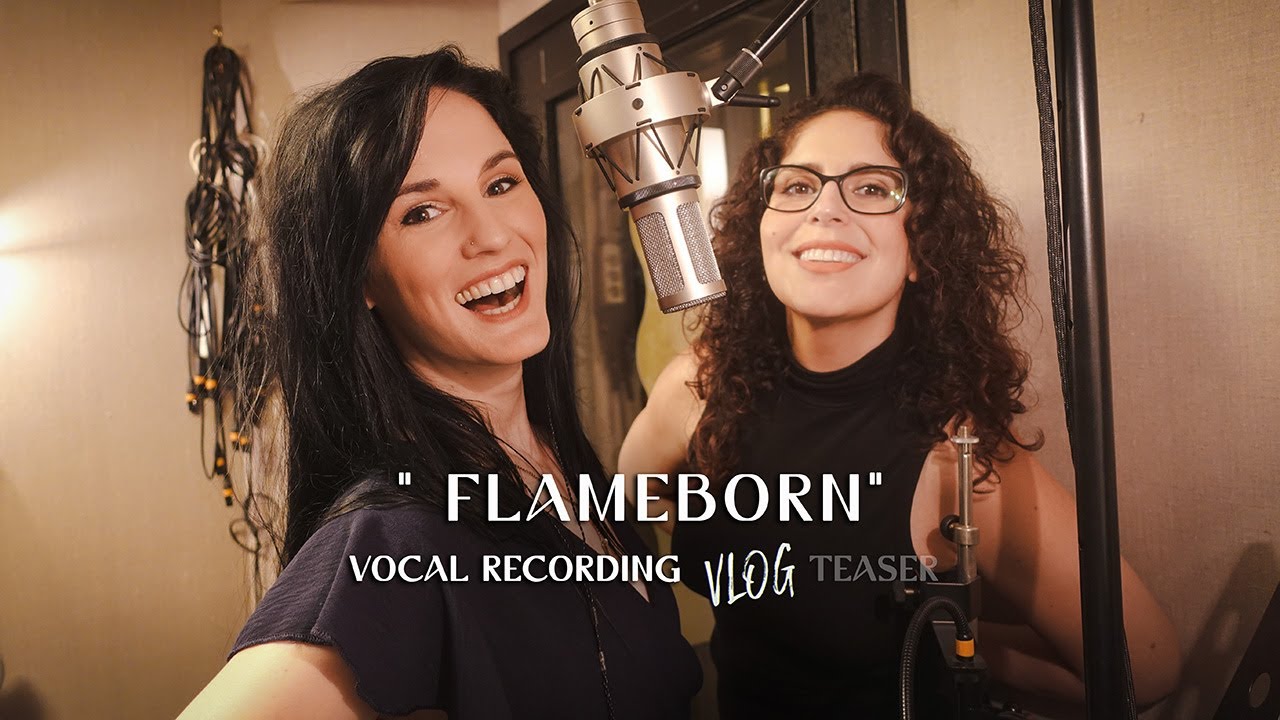 DIANNE | Flameborn, ft. Marcela Bovio - Vocal Recording vlog - Teaser - YouTube