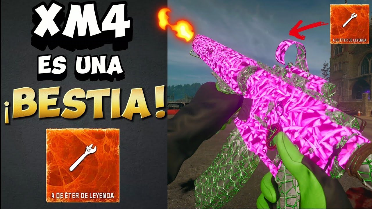 XM4 ¡ES UNA BESTIA! ZOMBIES COD 6🔥 (CallOfDutyModernWarfare3) - YouTube