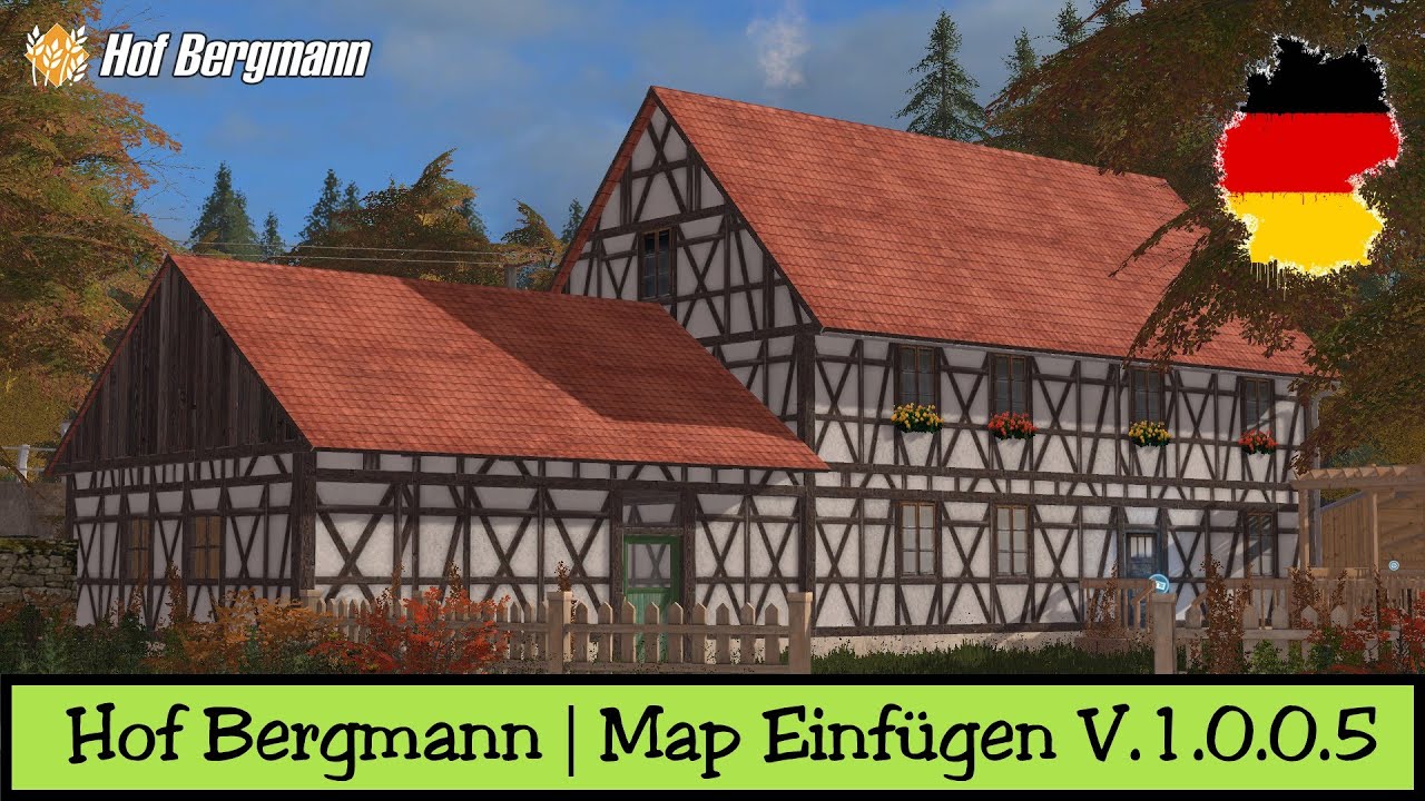 LS19 ★ Hof Bergmann ★ Tutorial Einfügen der Map V.1.0.0.5 | HD - YouTube