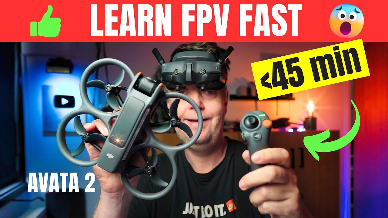 Learning to Fly DJI Avata 2 in LESS than 45 minutes - YouTube