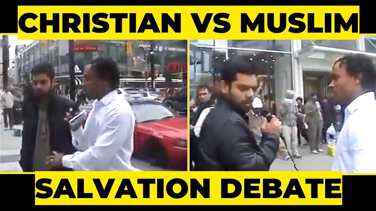 CHRISTIAN PREACHER VS MUSLIM on SALVATION Debate (Archive Footage ...