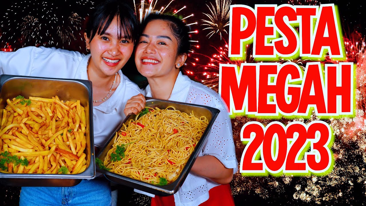 MERIAH PESTA PORA 2023!! BAKAR UDANG GALA UKURAN RAKSASA!! - YouTube