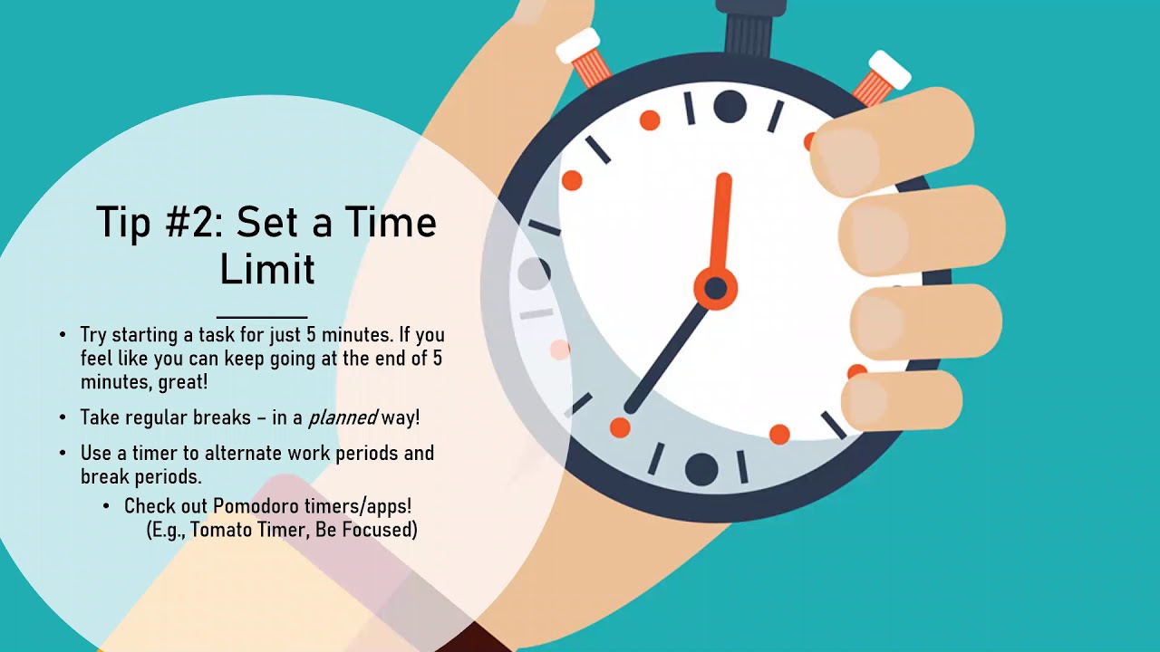Tackling Procrastination, Part 1 (Success in Seconds) - YouTube