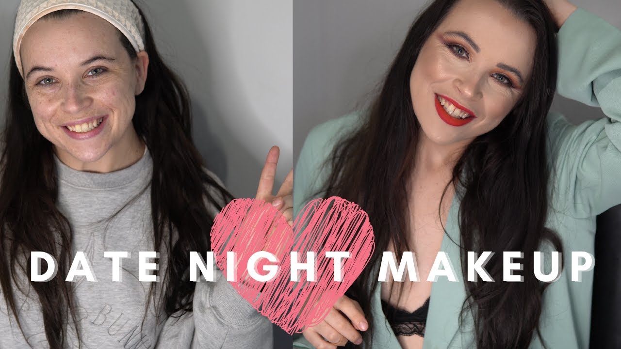 DATE NIGHT GRWM // DATE NIGHT MAKEUP TUTORIAL– SMOKEY EYES AND RED LIPS WITH A SIDE OF BLOOPERS ...