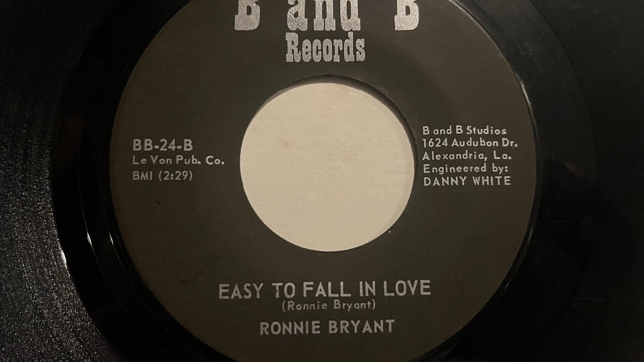 EASY TO FALL IN LOVE. RONNIE BRYANT - YouTube