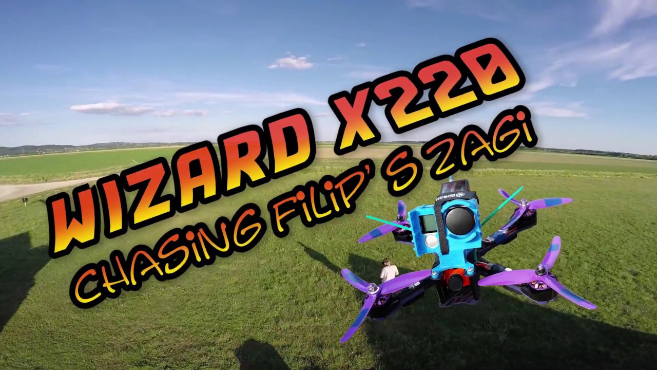 Wizard X220 - Chasing Filip's Zagi - YouTube