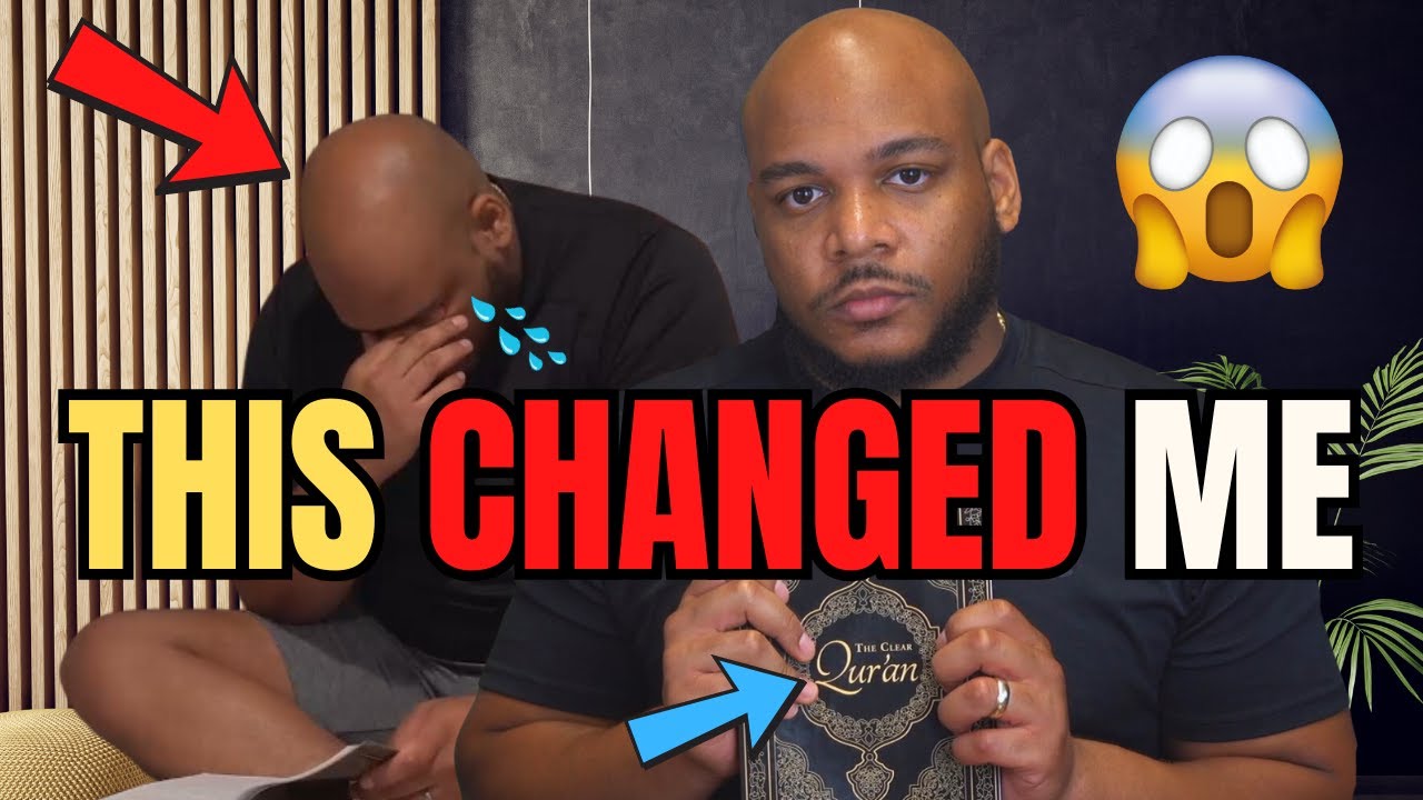 Christian Man Breaks Down CRYING Reading Quran (Surah 3) FULL READING ...