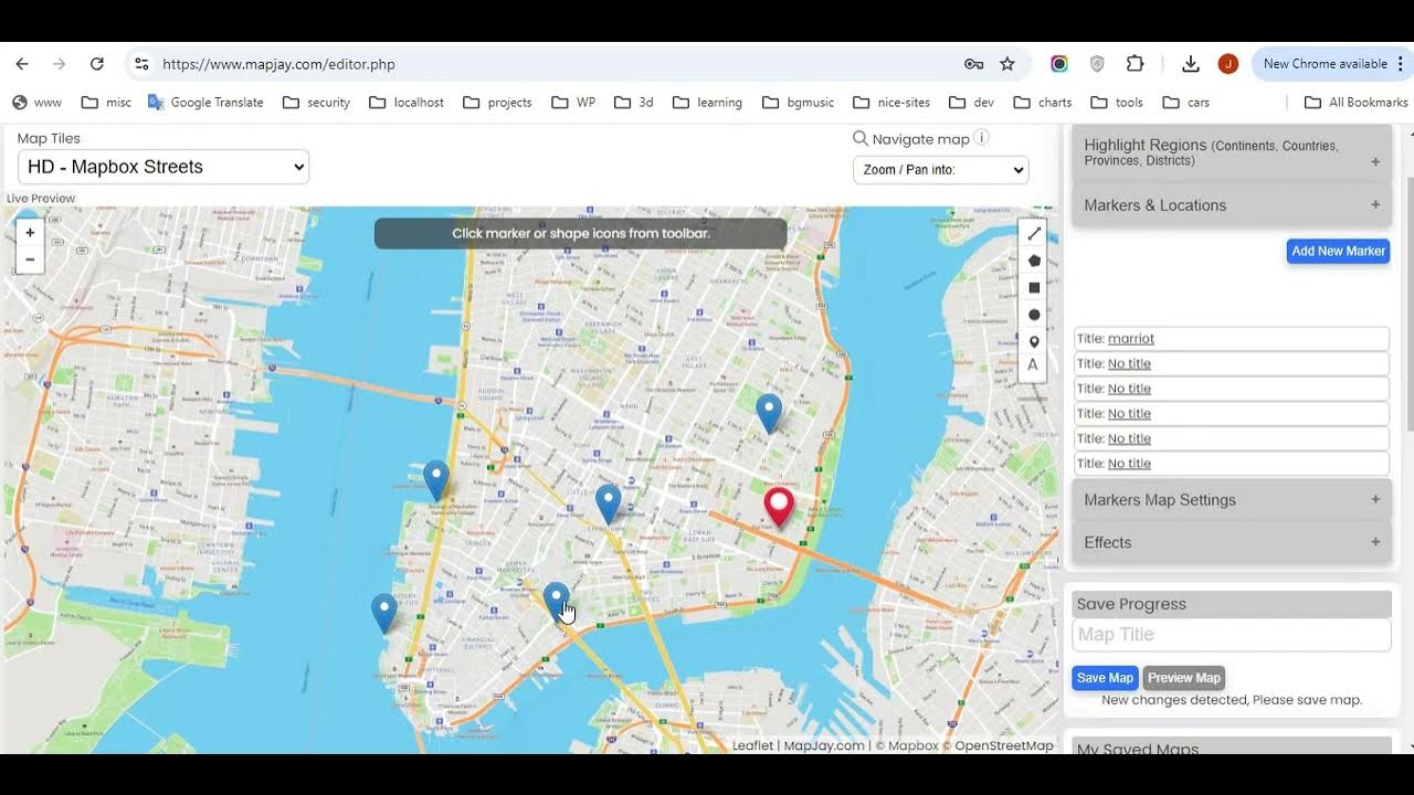 Create interactive map with Search & filters - YouTube