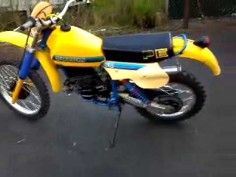 Suzuki PE 400 first startup and walk around. - YouTube