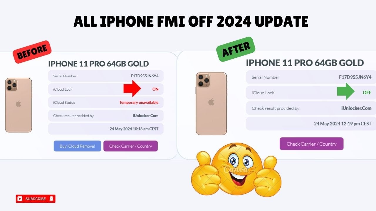 ALL iPhone OFF FMI in Open Menu 2024 Update ️ || Iphone 5S to 15 Pro ...