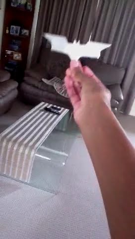 batman homemade throwing star - YouTube