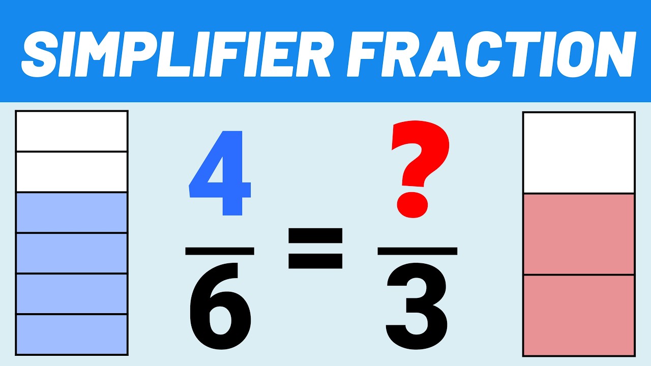 Comment SIMPLIFIER UNE FRACTION ? 🎯 Méthode simple ! Collège | CRPE ...