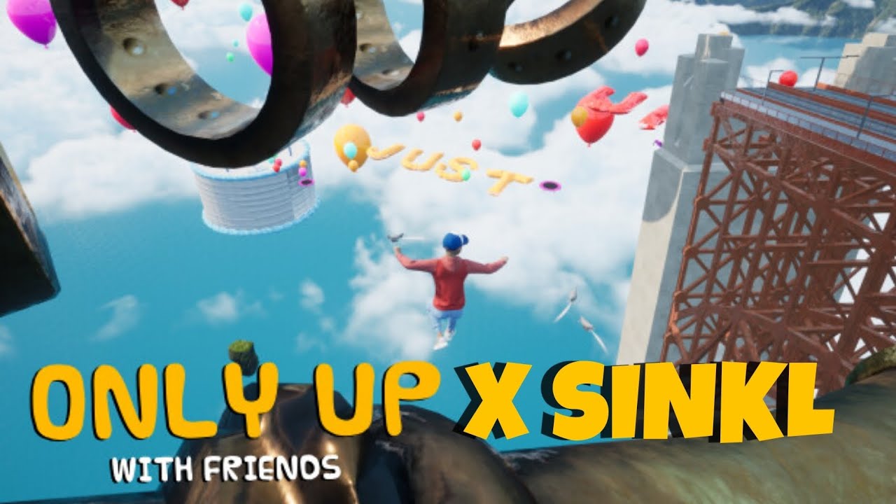 Играю в " Only up with friends" 18+ - YouTube