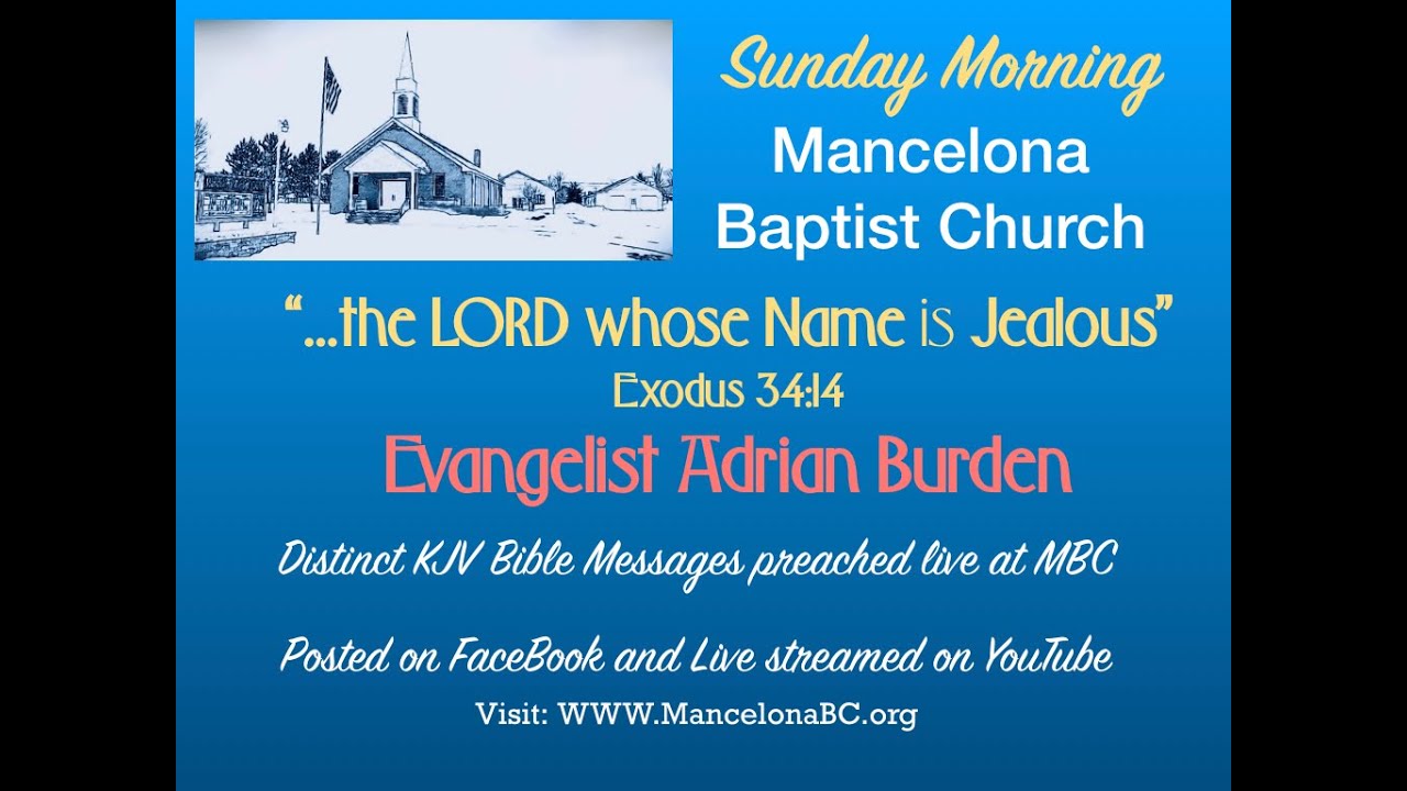 Evangelist Adrian Burden 4/23/23 AM - YouTube
