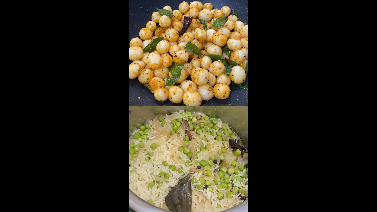 🍱Lunchbox ന് കൊടുത്തുവിട്ട Green peas rice യും, Milagai Podi ...