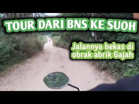 JALAN KECAMATAN SUOH LAMPUNG BARAT - YouTube