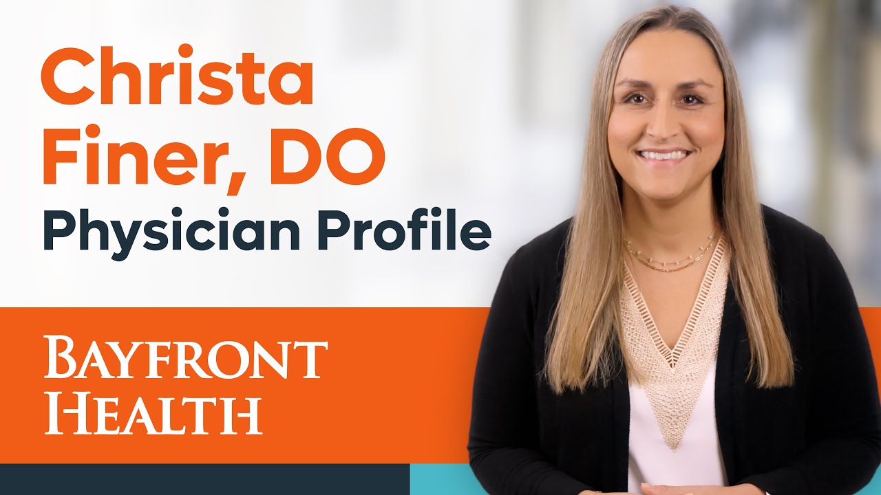 Christa Finer, DO - YouTube