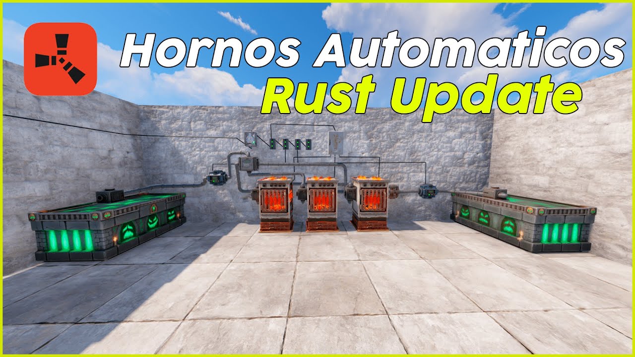 RUST - COMO HACER UN SISTEMA DE HORNOS AUTOMATICOS🔨 | UPDATE FEBRERO ...