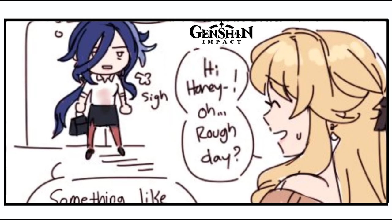 Navia Spoils Clorinde [Genshin Impact Comic Dub] - YouTube