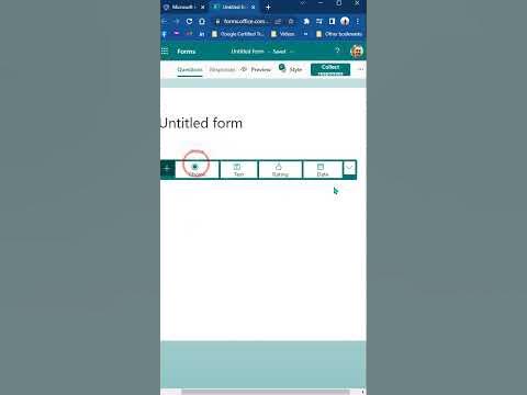 How to create a Microsoft Form - YouTube