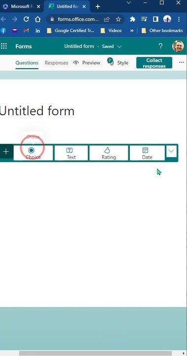 How to create a Microsoft Form - YouTube
