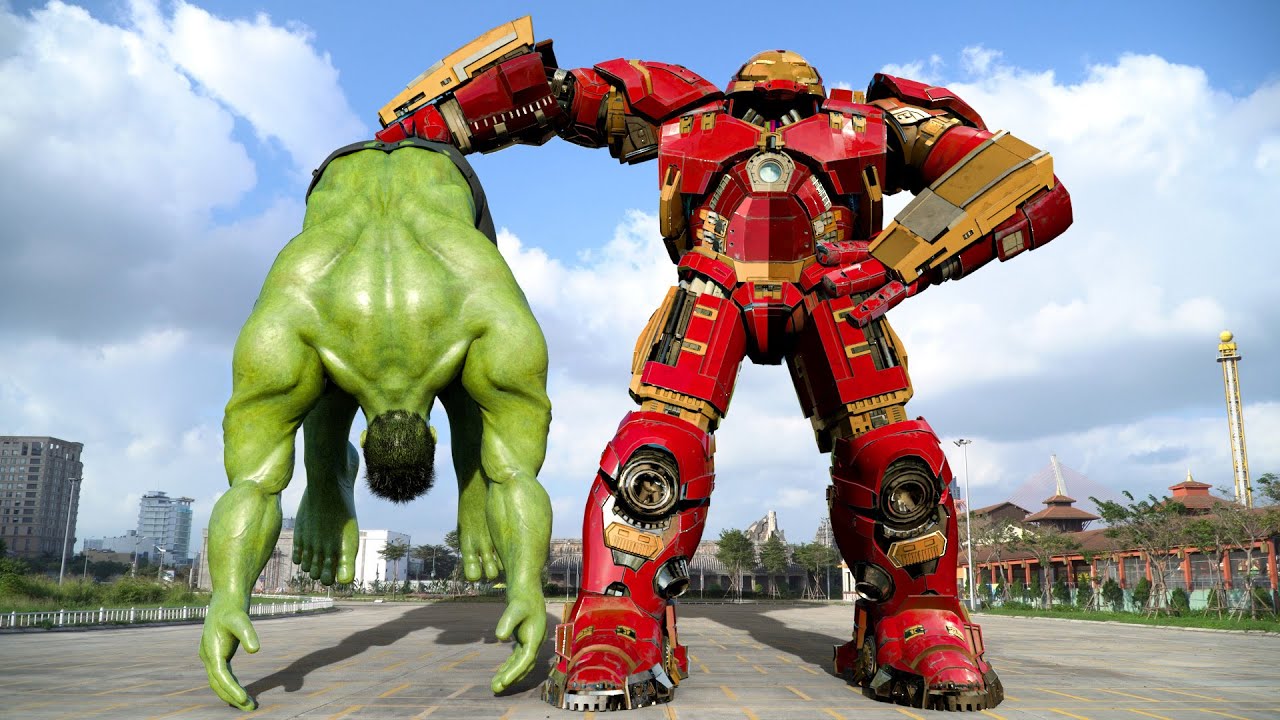 Avengers : Iron Man vs Hulk (Fight Scene) - All Action Battle Clip [4K ...