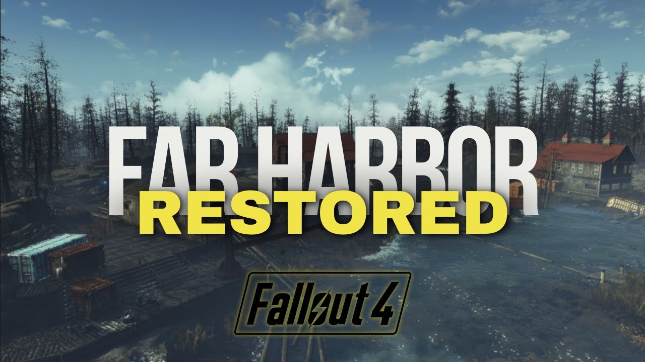 I restored ALL of Far Harbor to Pre-War Condition - Fallout 4 ...