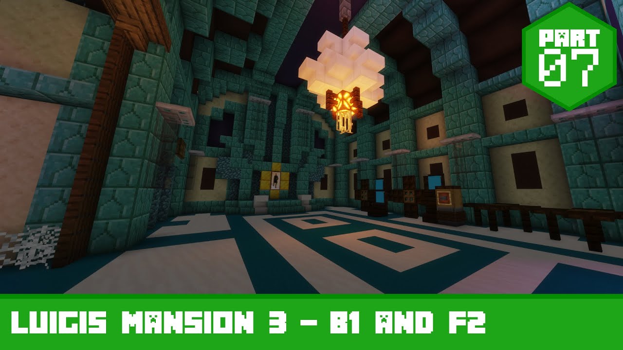 Building Luigi's Mansion 3 in MINECRAFT| Part VII - YouTube