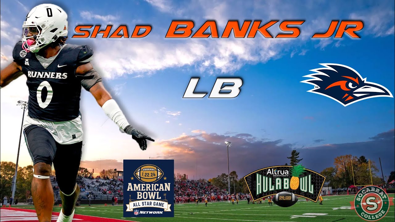 Shad Banks Jr. LB. UTSA. NFL Draft 2026 - YouTube