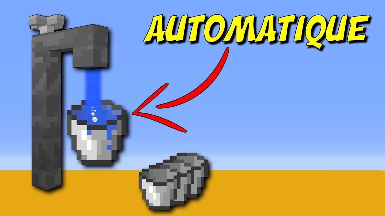 Comment Faire Un Seau Dans Minecraft Tutoriels/Maison Sous L'eau
