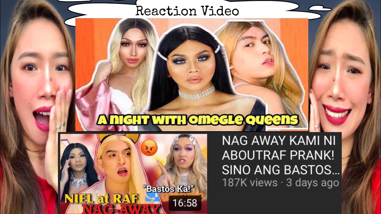 Nag away kami ni ABOUTRAF PRANK! Sino ang bastos sa Omegle? John ...