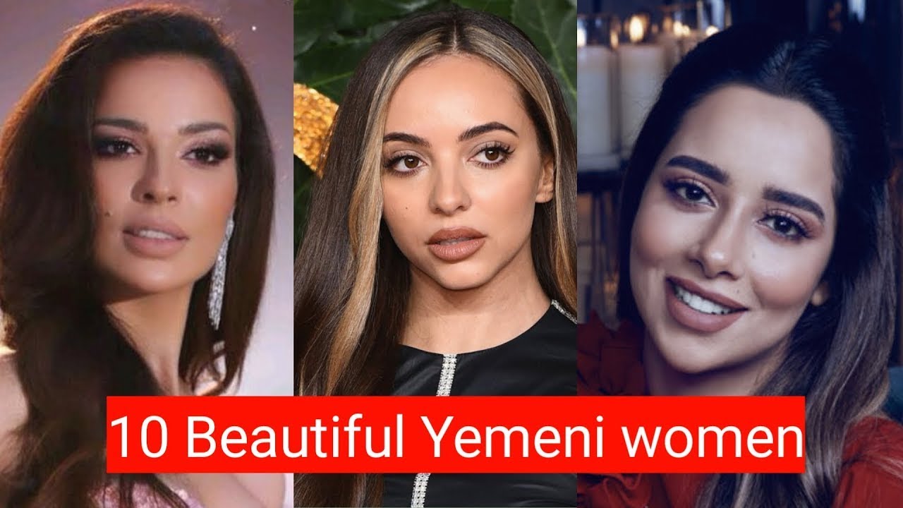 Top 10 Most Beautiful Yemeni Women - YouTube