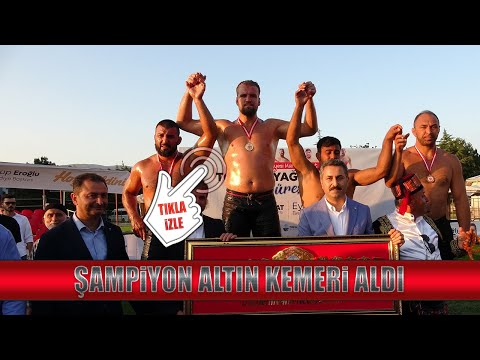 TOPÇAM YAĞLI PEHLİVAN GÜREŞLERİ'NİN ŞAMPİYONU LİM OLDU?
