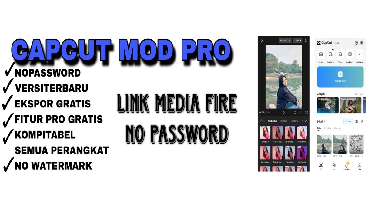 DOWNLOAD CAPCUT MOD PRO VERSION LATEST // CAPCUT MOD PRO NO PASSWORD ...