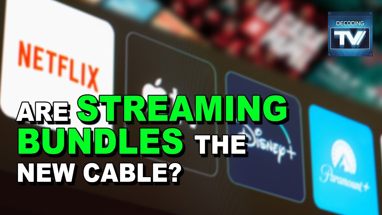 Streaming Bundles are the New Cable Bundles - YouTube