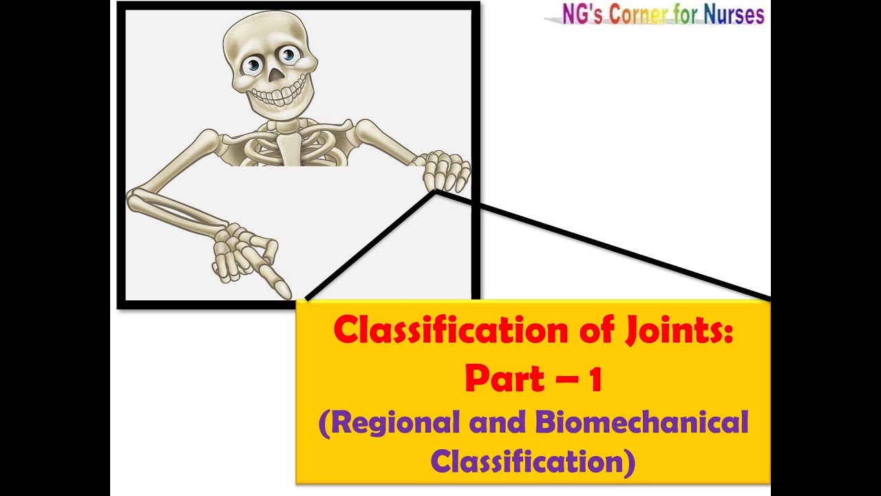 Classification of Joints : Part -1: Regional Classification ...