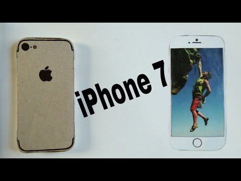 How to make a Apple Iphone out of cardboard | DIY CARDBOARD IPHONE 7 ...