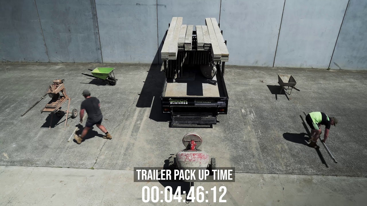 The Brick Business Ultimate Brickies trailer Trailer Pack up - YouTube
