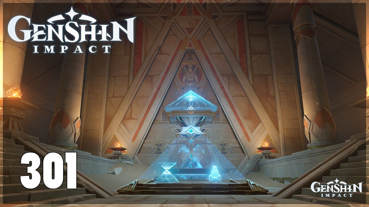 Genshin Impact - Ep 301 - Los secretos de al-Ahmar. Mausoleo del Rey ...